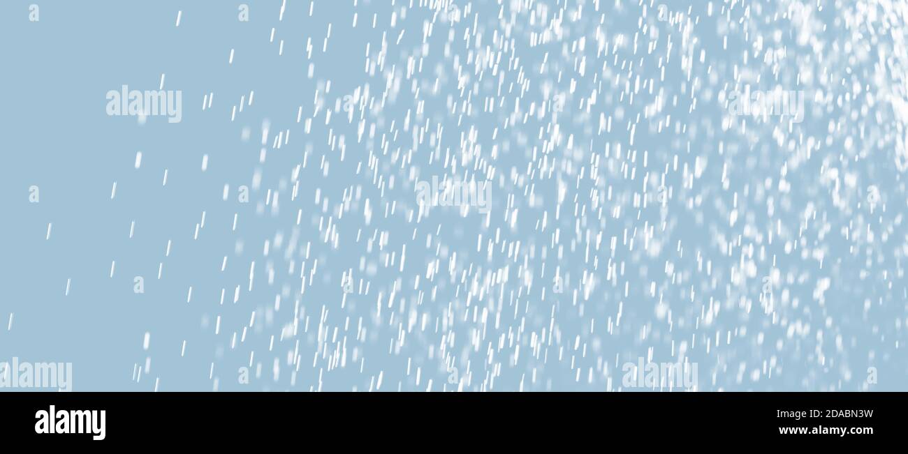 Abstract background of raindrops in light blue tonality Stock Photo - Alamy