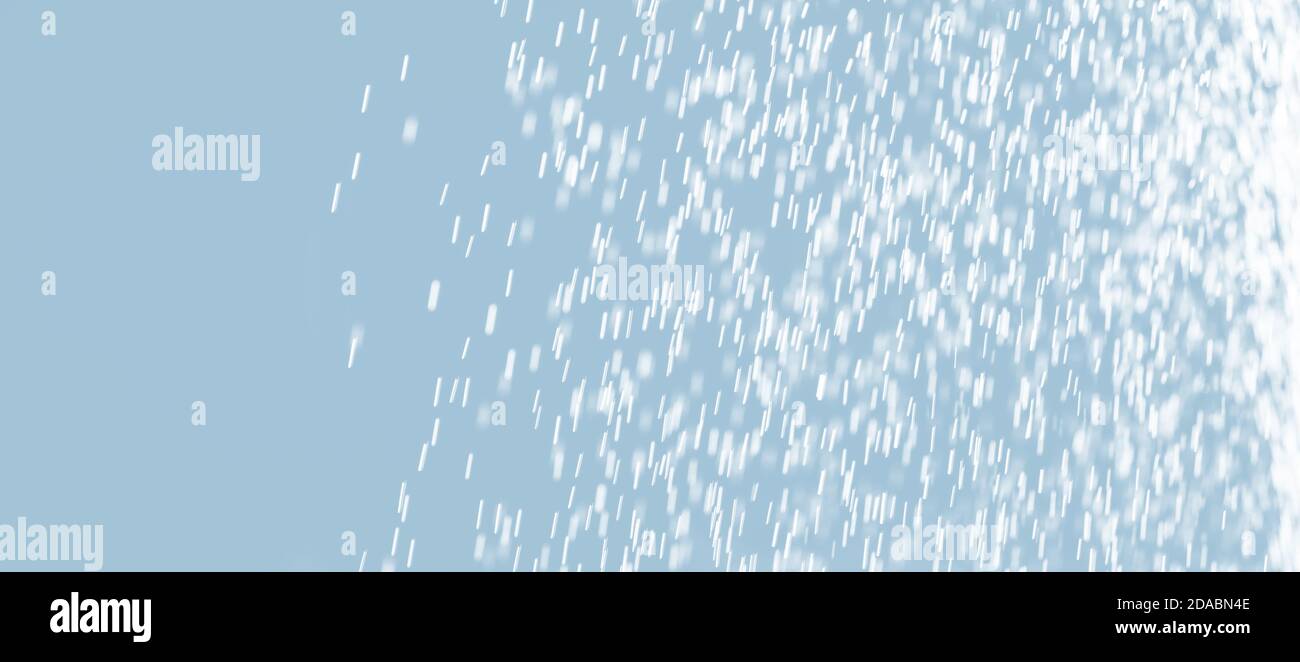 Abstract background of raindrops in light blue tonality Stock Photo - Alamy