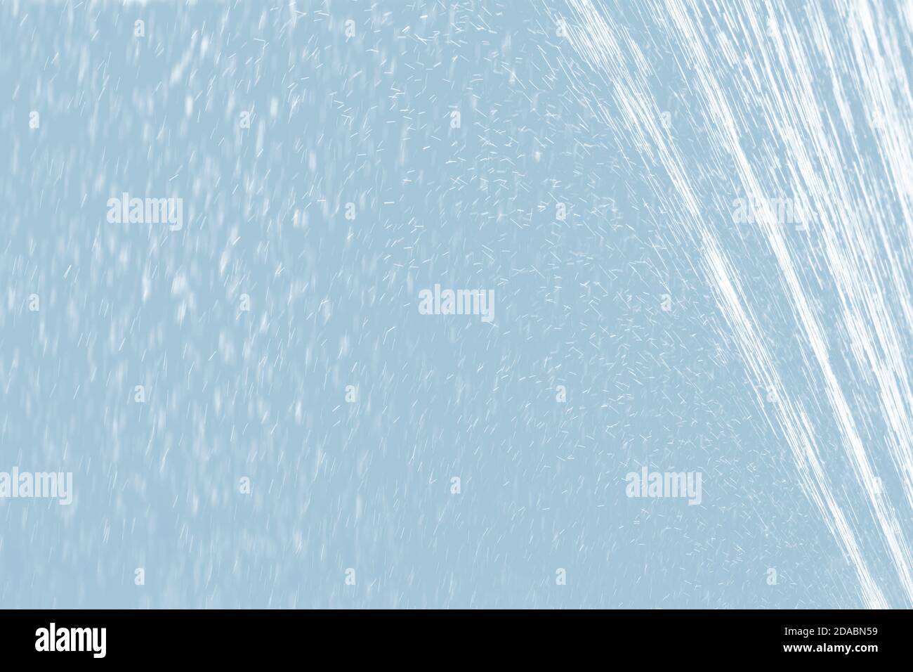Abstract background of raindrops in light blue tonality Stock Photo - Alamy