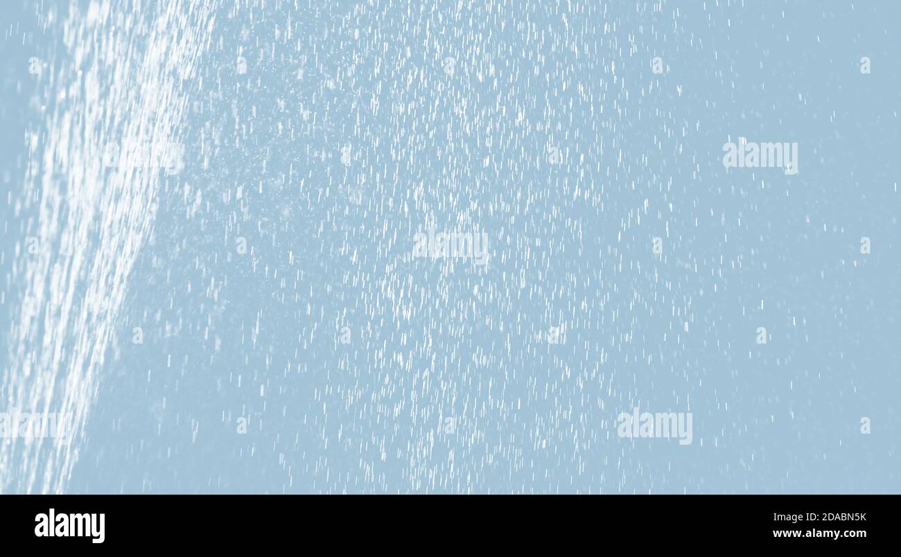 Abstract background of raindrops in light blue tonality Stock Photo - Alamy