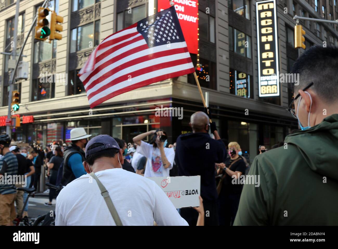 Times Square Comes Alive, New York, USA Stock Photo - Alamy