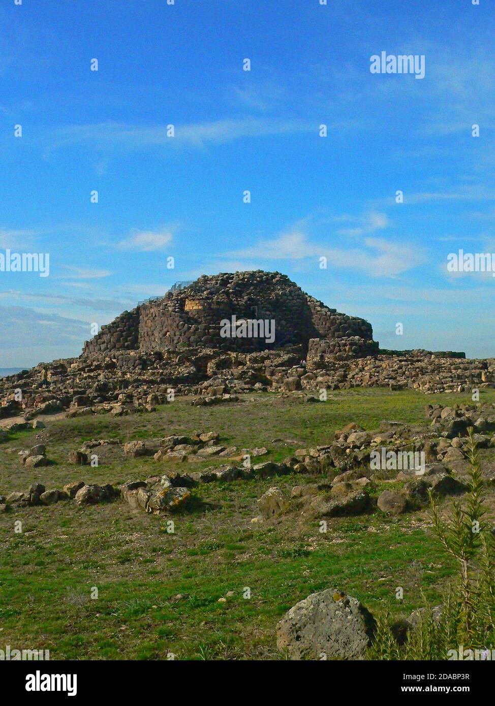 Barumini, Sardinia, Italy. Su Nuraxi archeologica area Stock Photo - Alamy