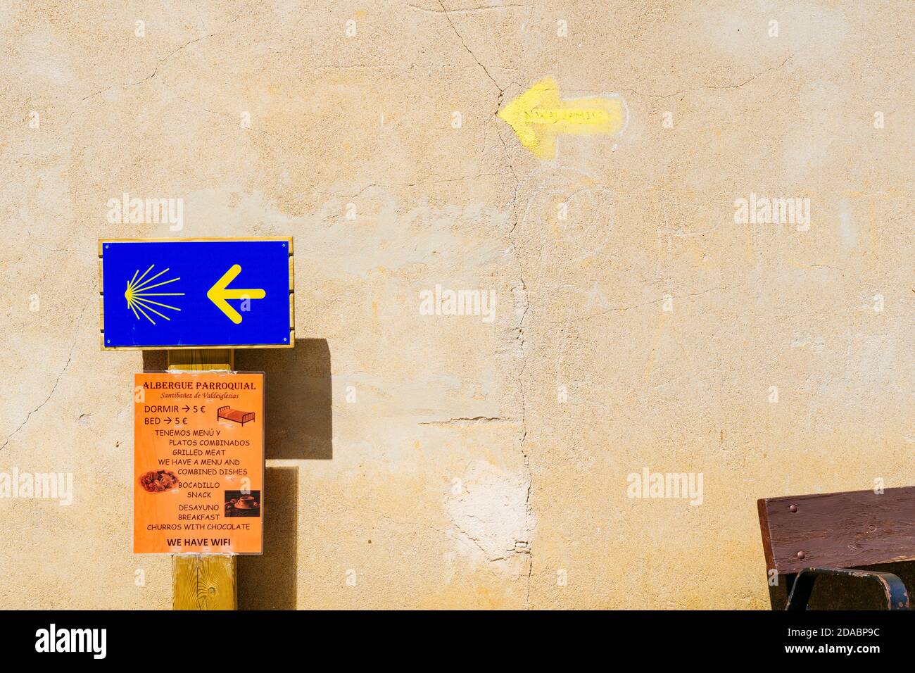 Iconic symbol of the camino de santiago hi-res stock photography and ...