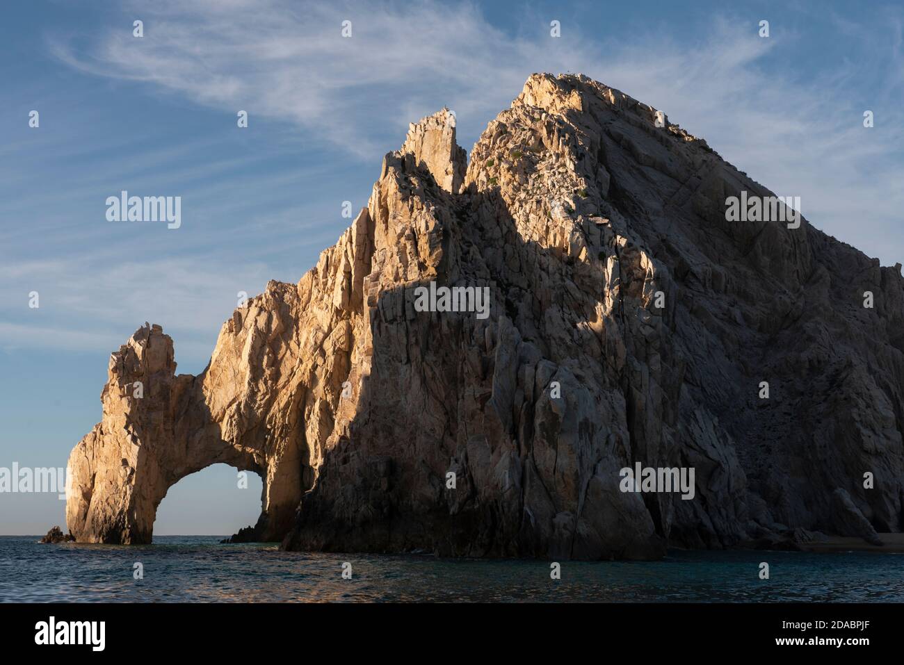Arch of Cabo, a natural rock formation at the south ending of Baja ...
