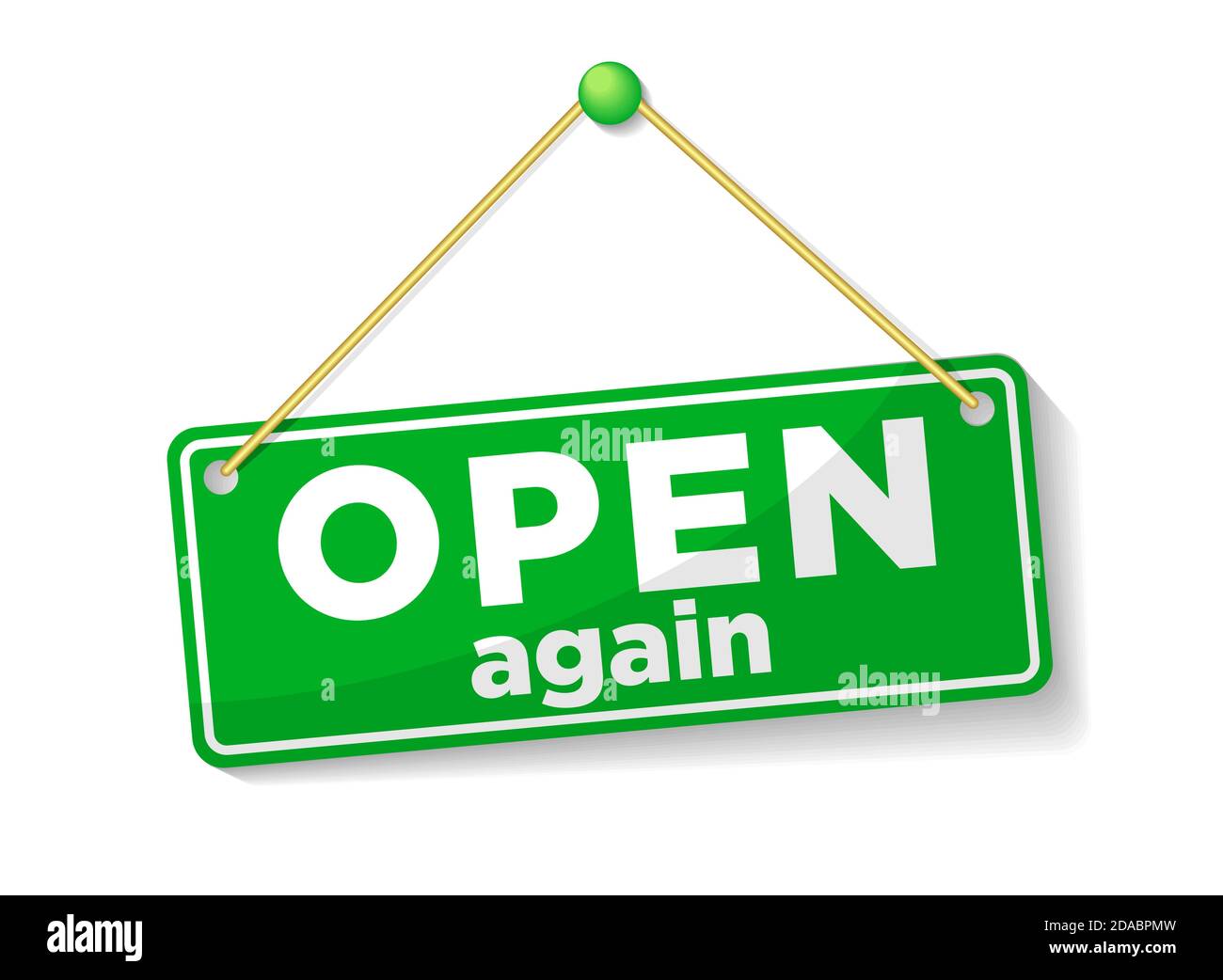 Finally reopening Stock Vector Images - Alamy