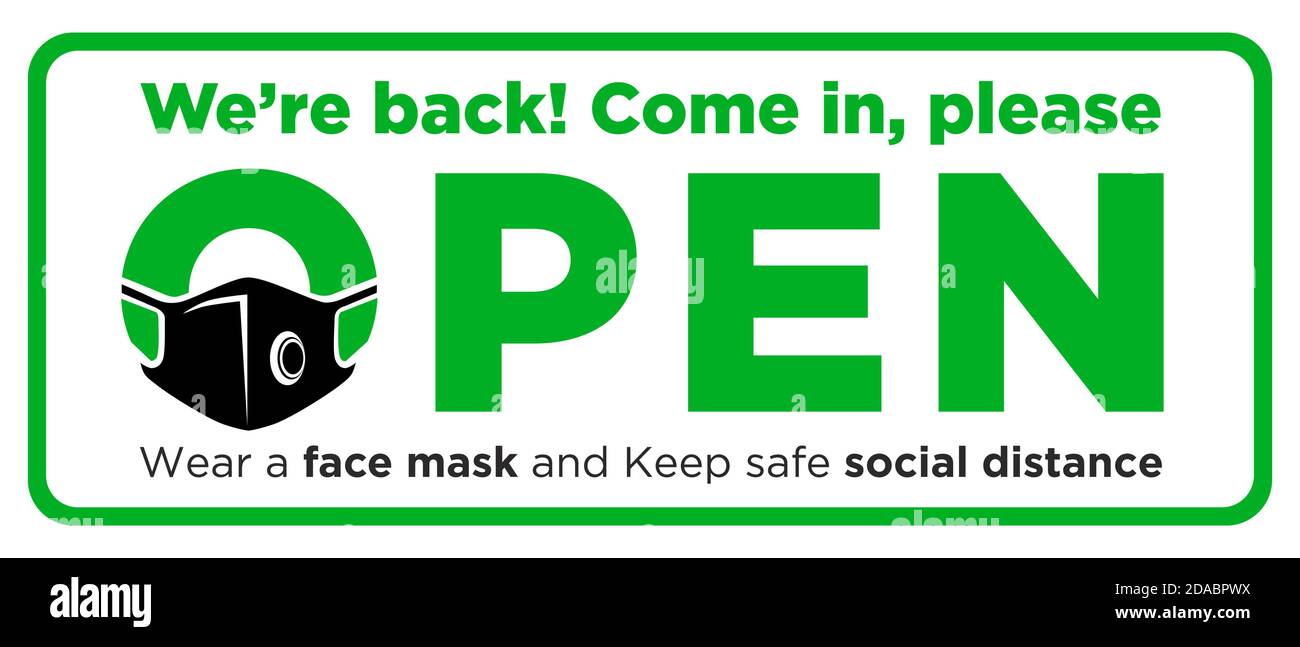 Please use the back door Stock Vector Images - Alamy