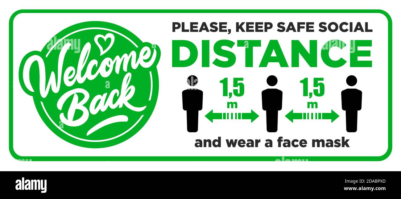 Open sign on the front door - welcome back! We are working again. Keep ...