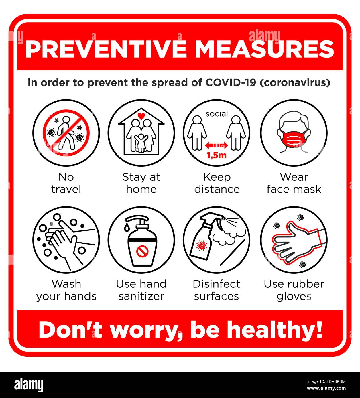 Preventive measures against coronavirus line icons set. Design elements ... Preventive measures against coronavirus line icons set. Design elements ...