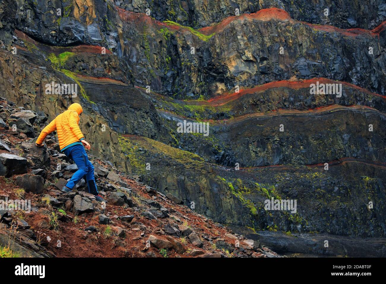 The third highest waterfall of iceland hi-res stock photography and ...