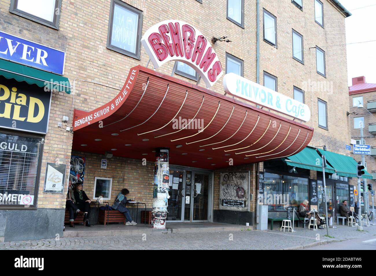 Bengans famous vinyl record store in Gothenburg Stock Photo - Alamy