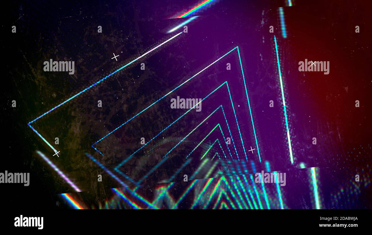 Glowing neon line error in hi-res stock photography and images - Alamy