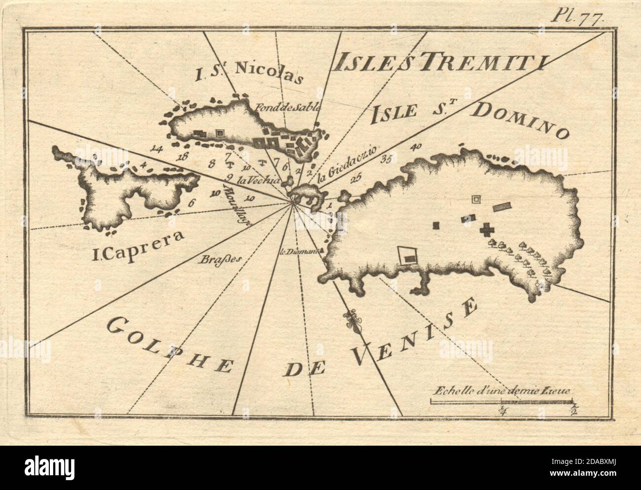 Isole tremiti map hi-res stock photography and images - Alamy