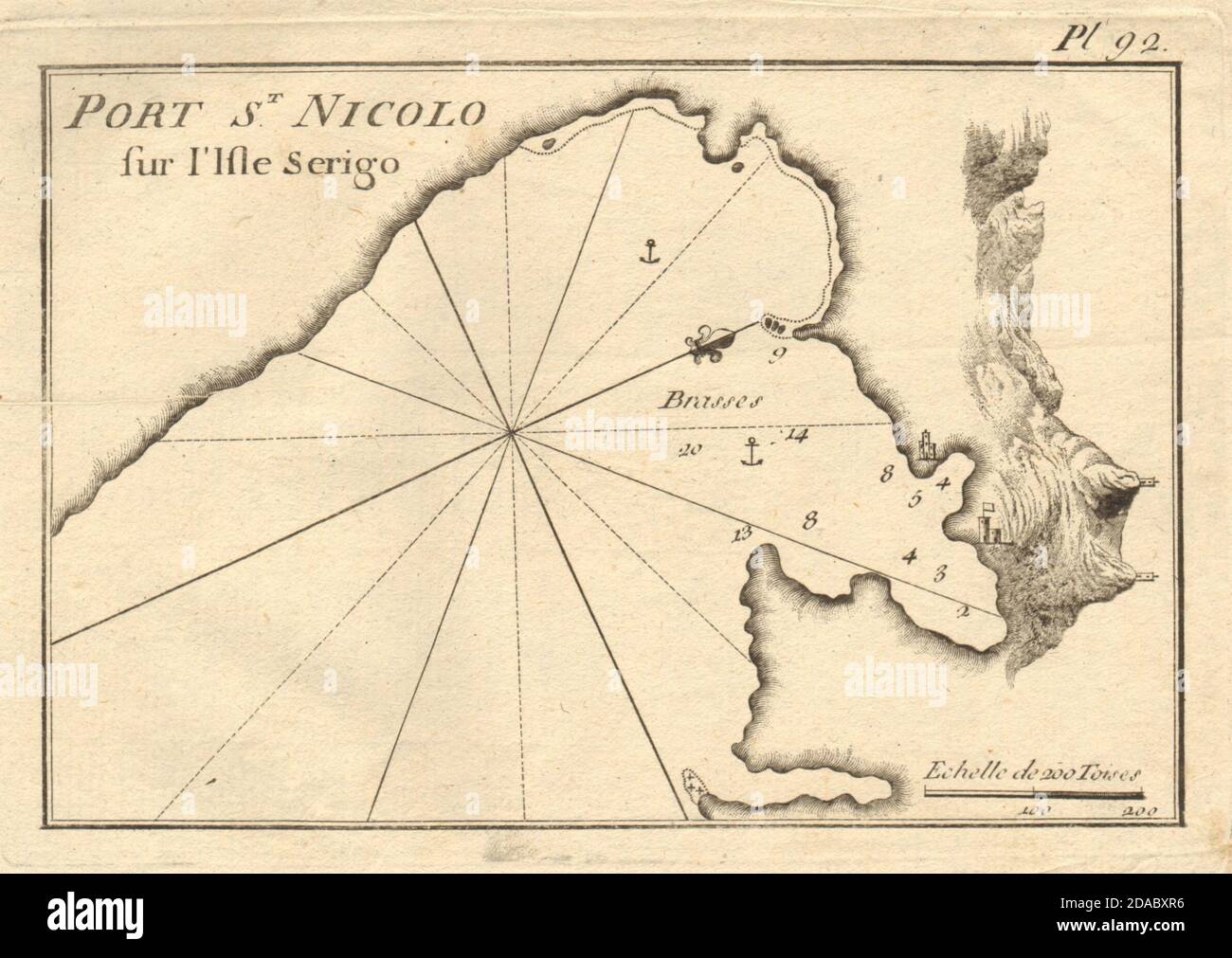 Port St. Nicolo… Isle Serigo. Avlemonas Bay, Kythira Ionian Greece ROUX ...