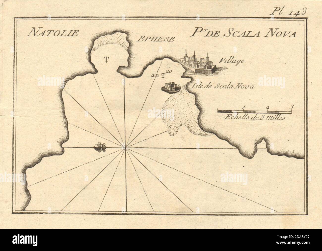 Scala Nova & Ephese, Natolie. Kusadasi Bay. Ephesus/Efes. Turkey. ROUX ...