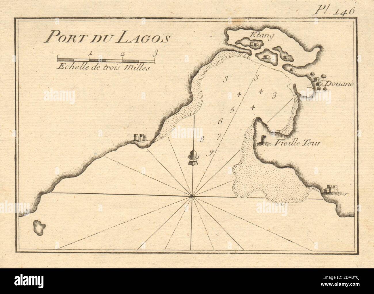 Lagos map hi-res stock photography and images - Alamy