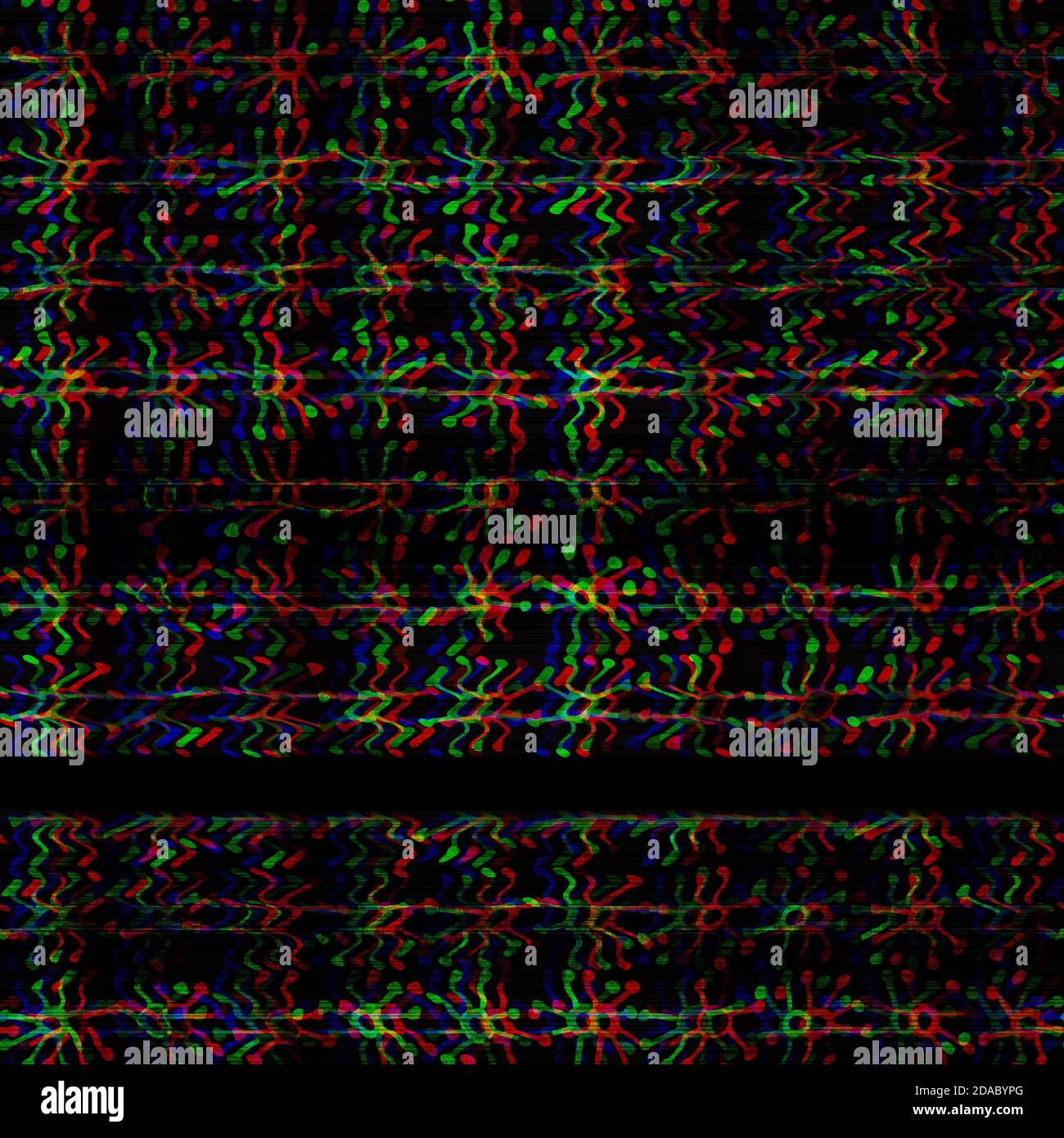 Seamless techno glitch RGB computer monitor noise Stock Photo - Alamy