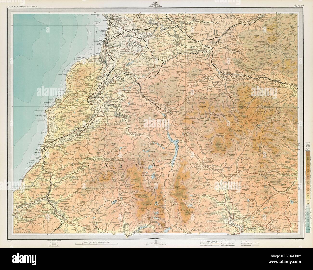 Girvan Scotland Map at Kathleen Blum blog