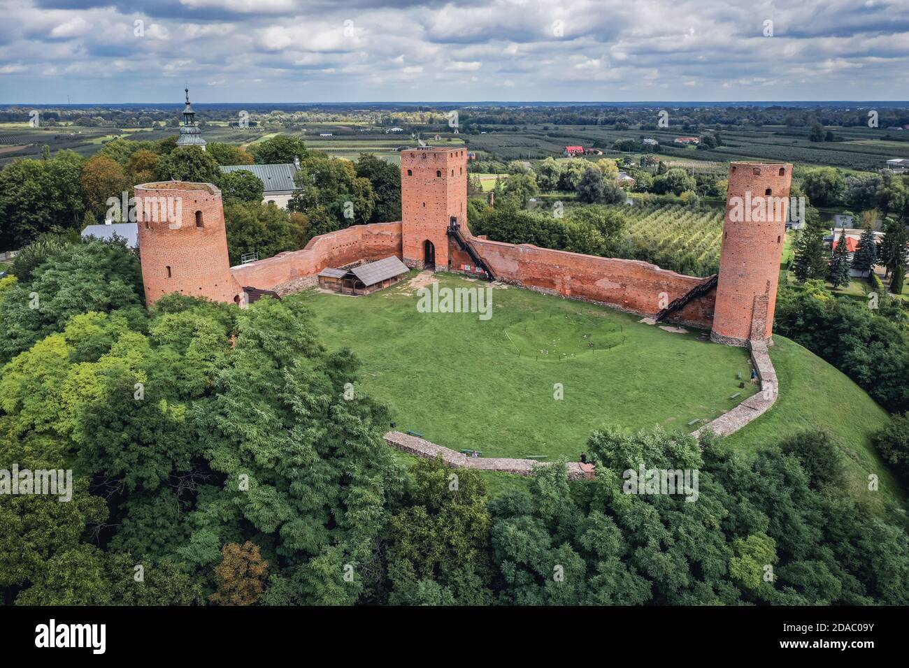 Poland czersk castle ruins hi-res stock photography and images - Alamy