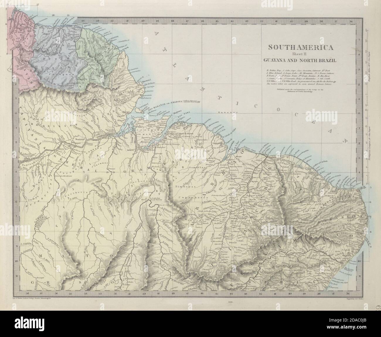 Guyana Map High Resolution Stock Photography and Images - Alamy