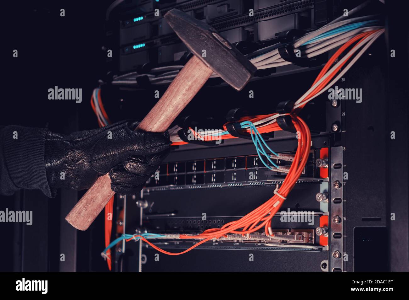 Man destroy computer hi-res stock photography and images - Alamy