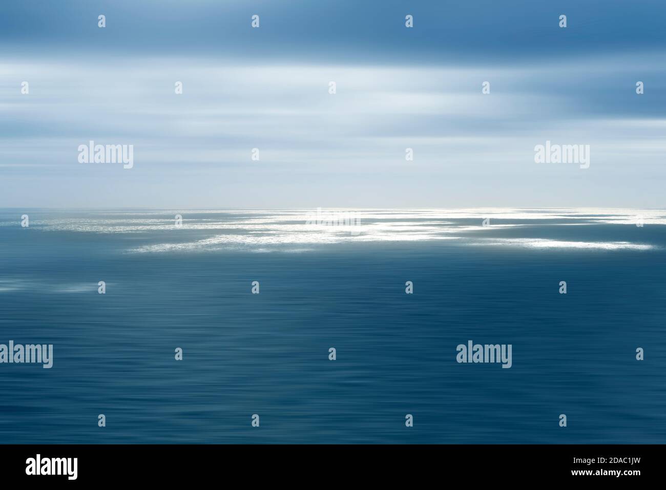 Creative artistic photo of the sea, blurry surface, blurry motion. Sea ...