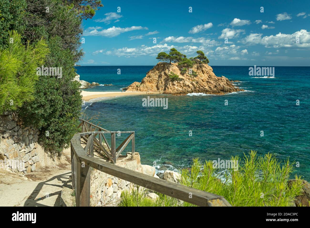 CAMI DE RONDA PATH CALA CAP ROIG PLATJA D’ARO COSTA BRAVA CATALONIA ...