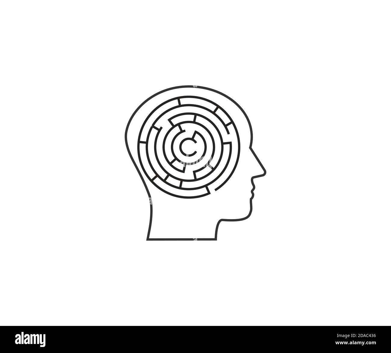 Strategic thinking logo Stock Vector Images - Alamy