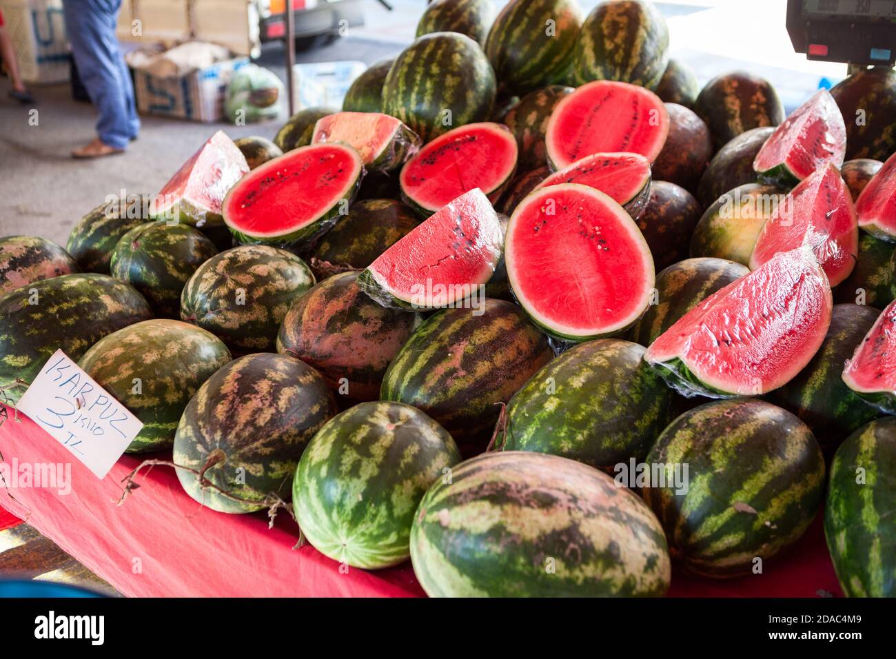 A lot of watermelons hi-res stock photography and images - Alamy