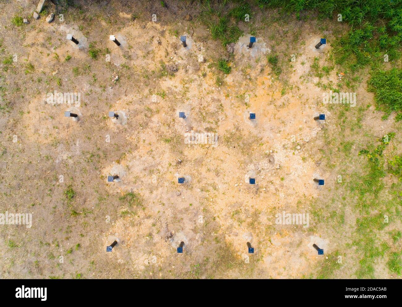 Construction foundation plot hi-res stock photography and images - Alamy
