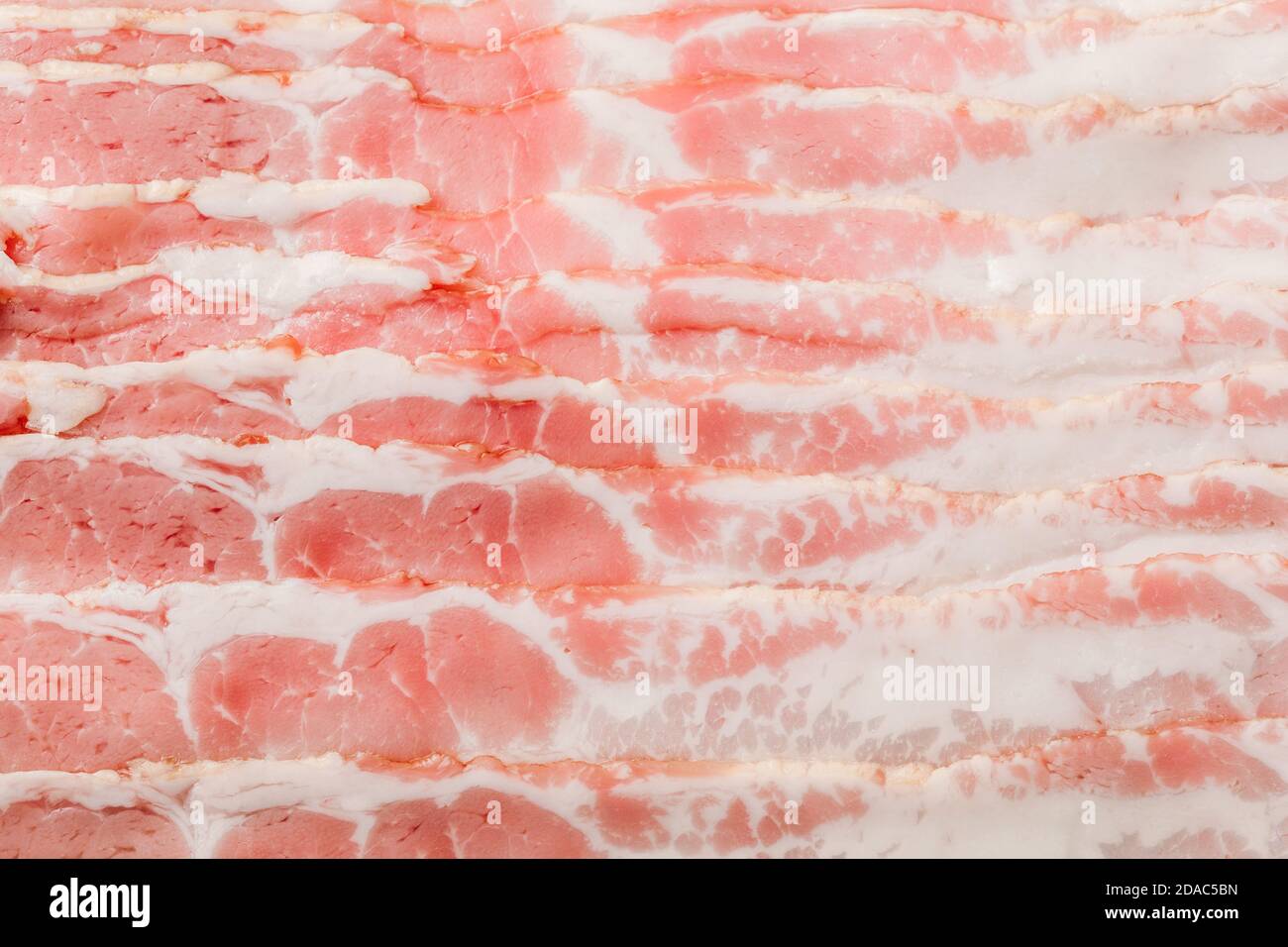 Bacon slices close up. Food background Stock Photo - Alamy