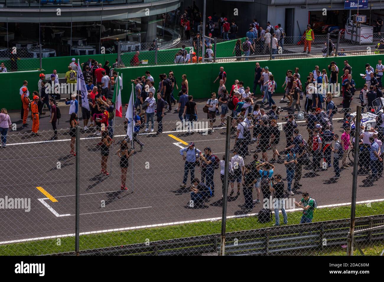 Shot from the Monza circuit of the LeMans series car Stock Photo - Alamy