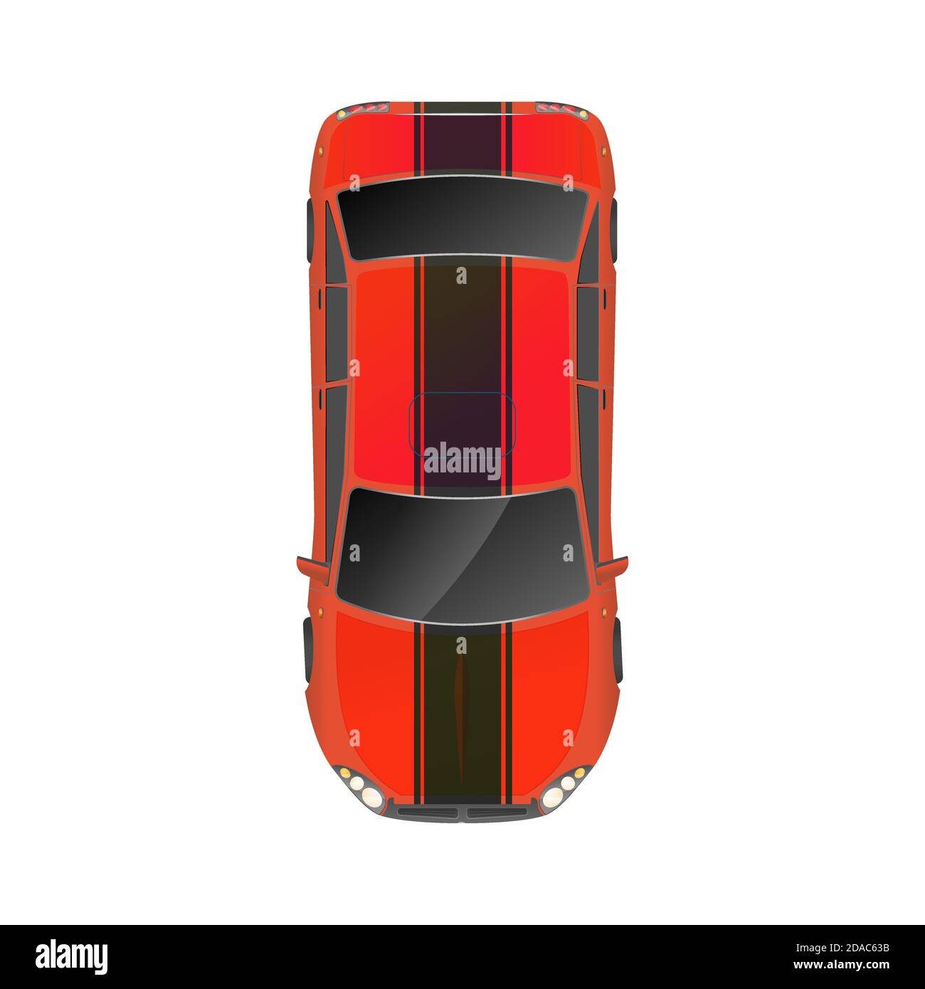 Top view black glossy Stock Vector Images - Alamy