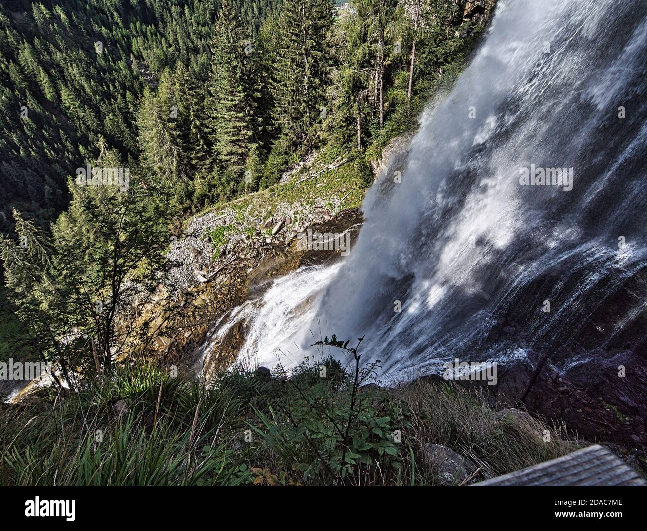 The Stuibenfall in the Oetz valley in Tyrol Stock Photo - Alamy