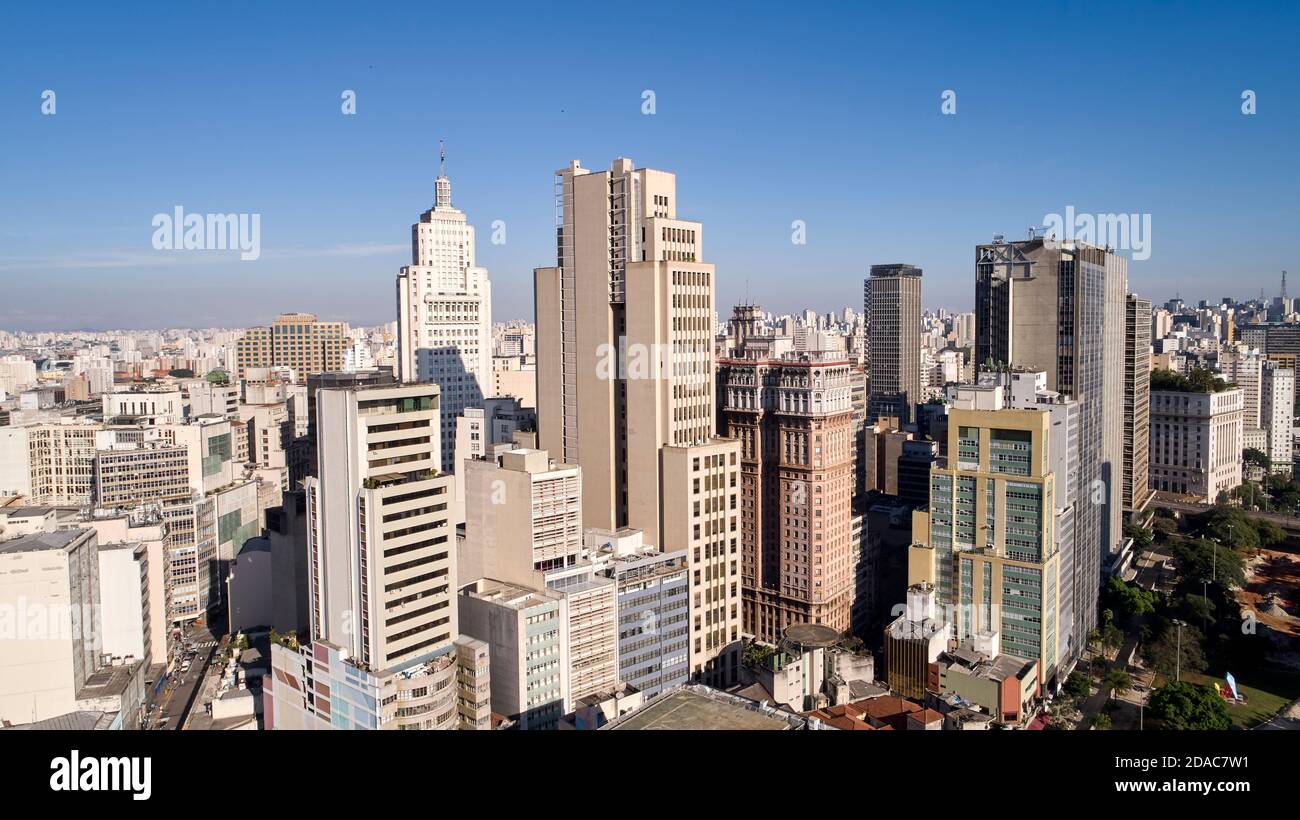 Anhangabau aerial hi-res stock photography and images - Alamy