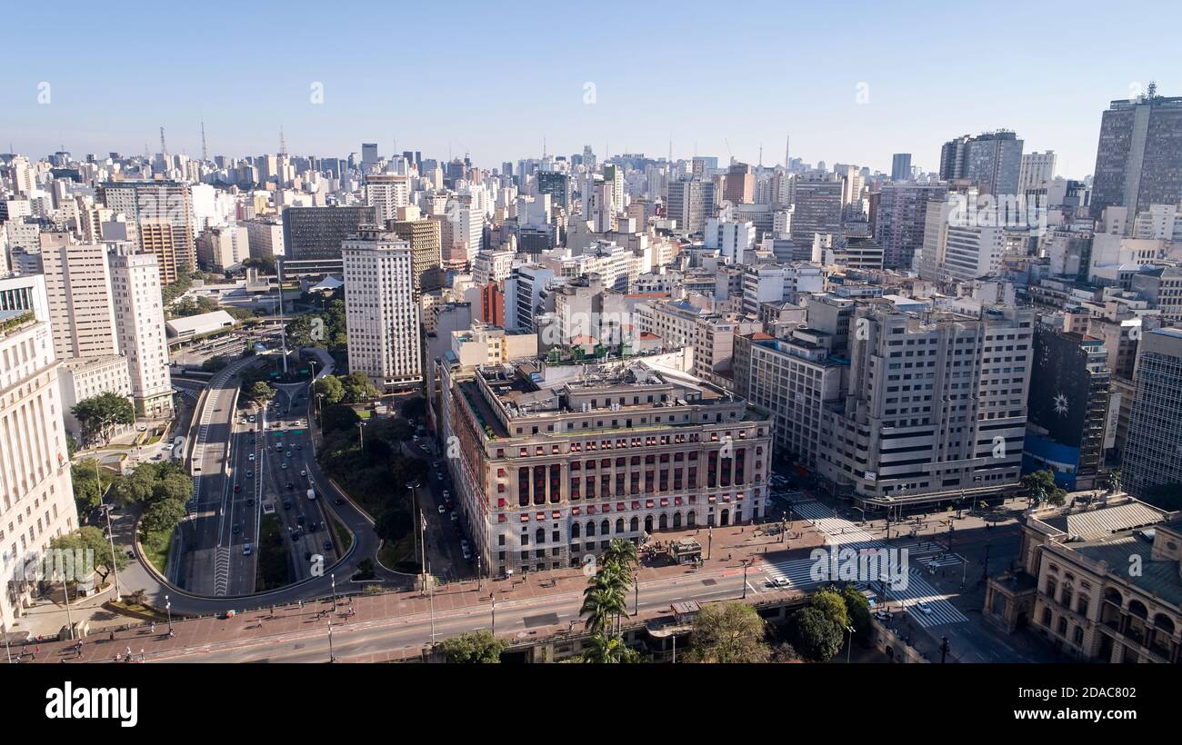 Anhangabau aerial hi-res stock photography and images - Alamy