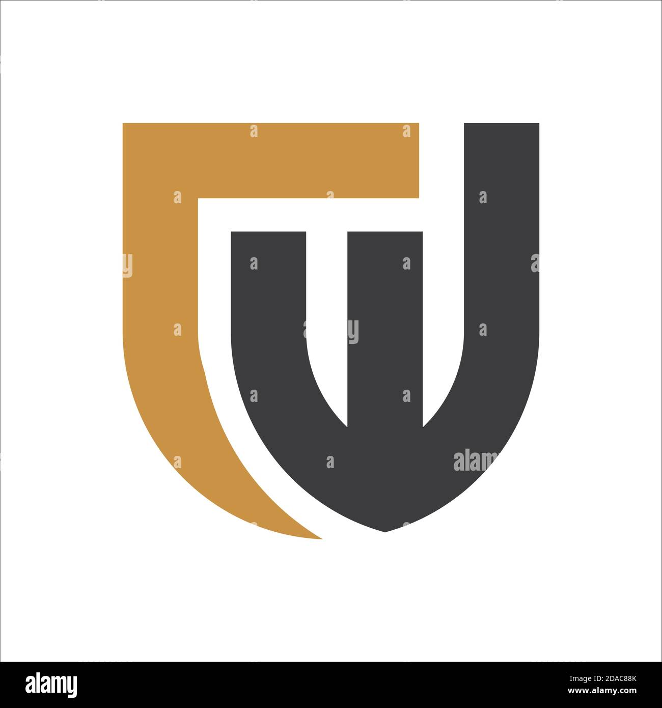 Initial letter cw logo or wc logo vector design template Stock Vector ...