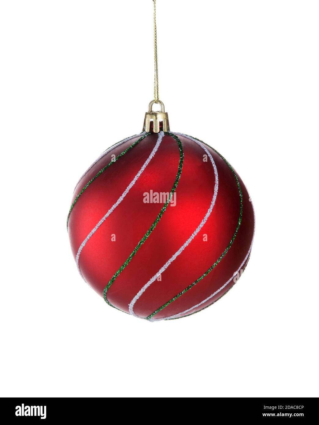 Shiny glass ball ornaments Cut Out Stock Images & Pictures - Alamy