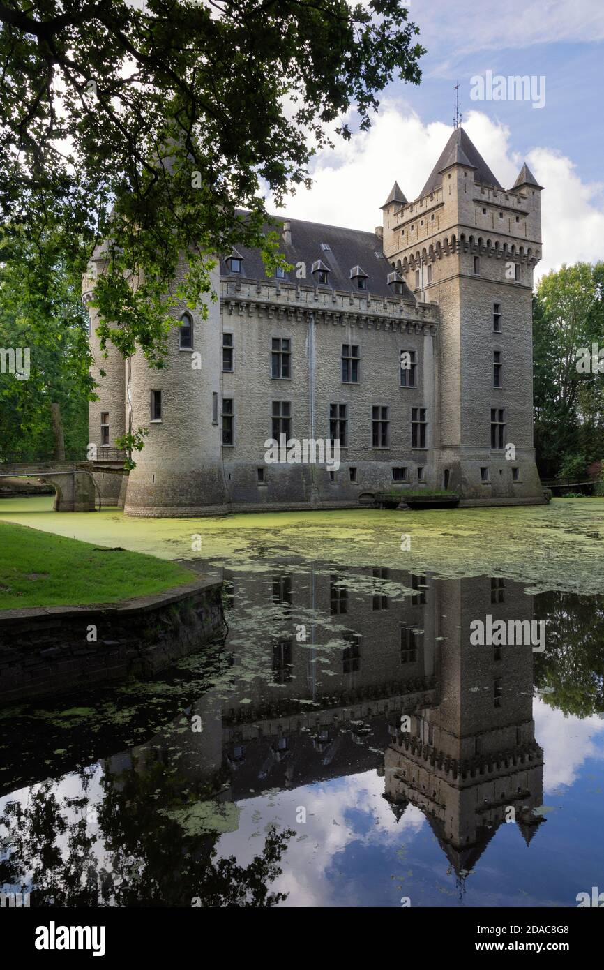 Zellaer Castle in Bonheiden Stock Photo - Alamy