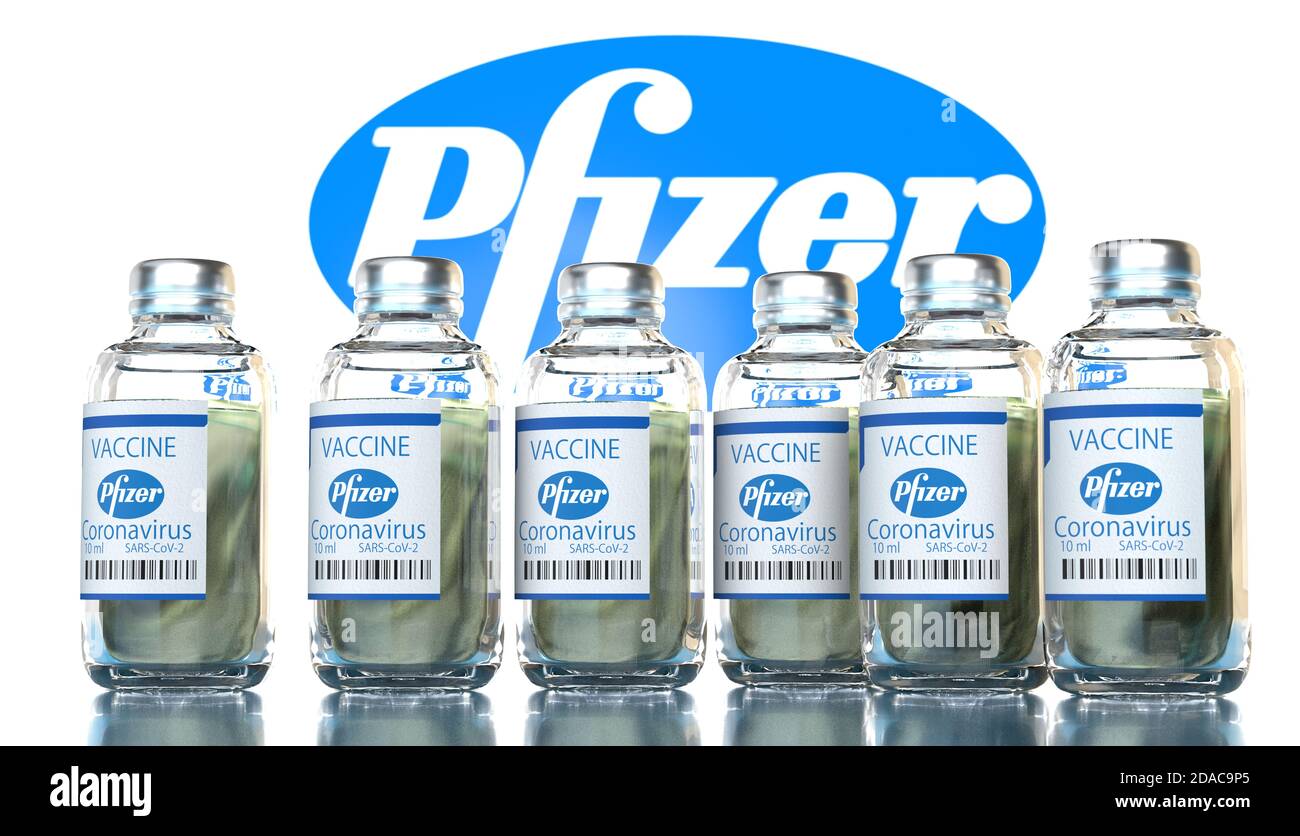 GERMANY - November 10, 2020: Covid-19 vaccine jointly developed by ...