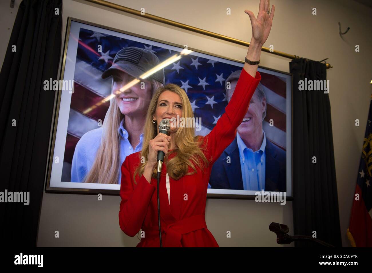 Marietta, GA, USA. 11th Nov, 2020. U.S. Senator Kelly Loeffler ( R-Ga ...