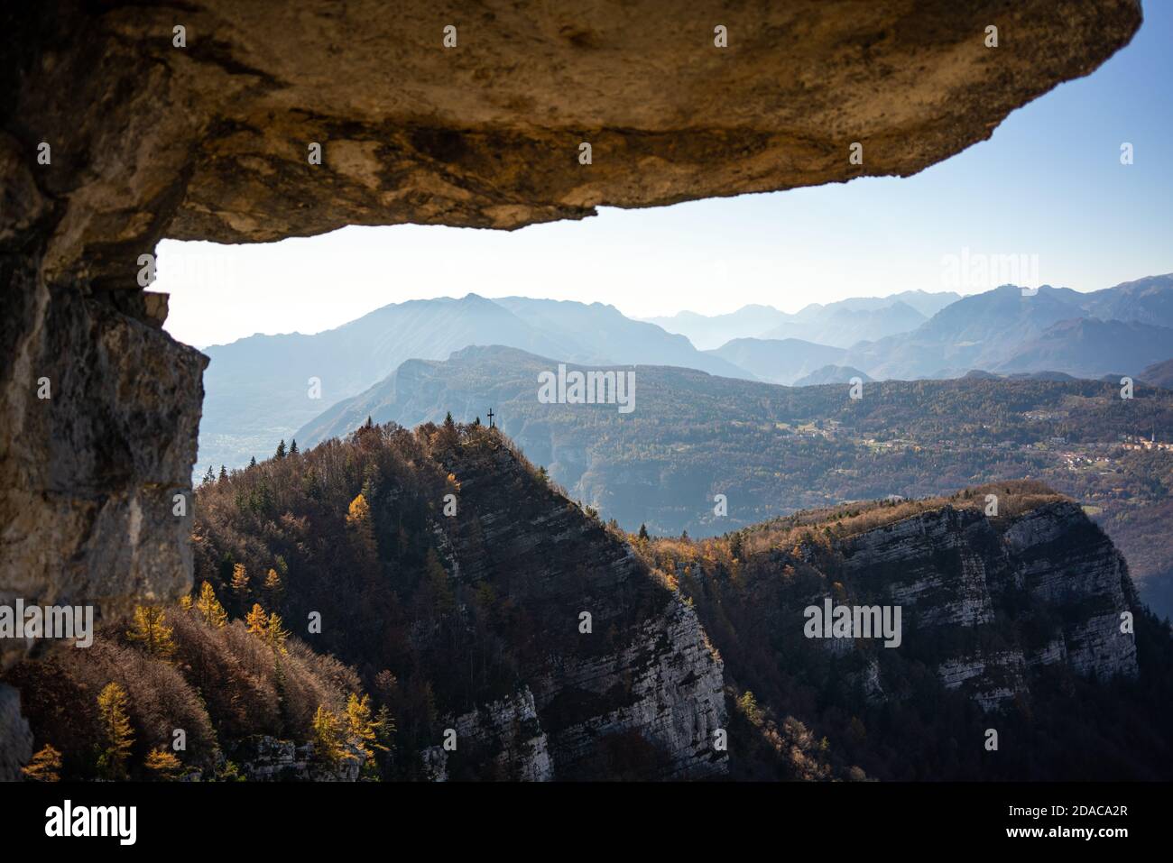 View from Altar Knotto - Altopiano di Asiago Stock Photo - Alamy