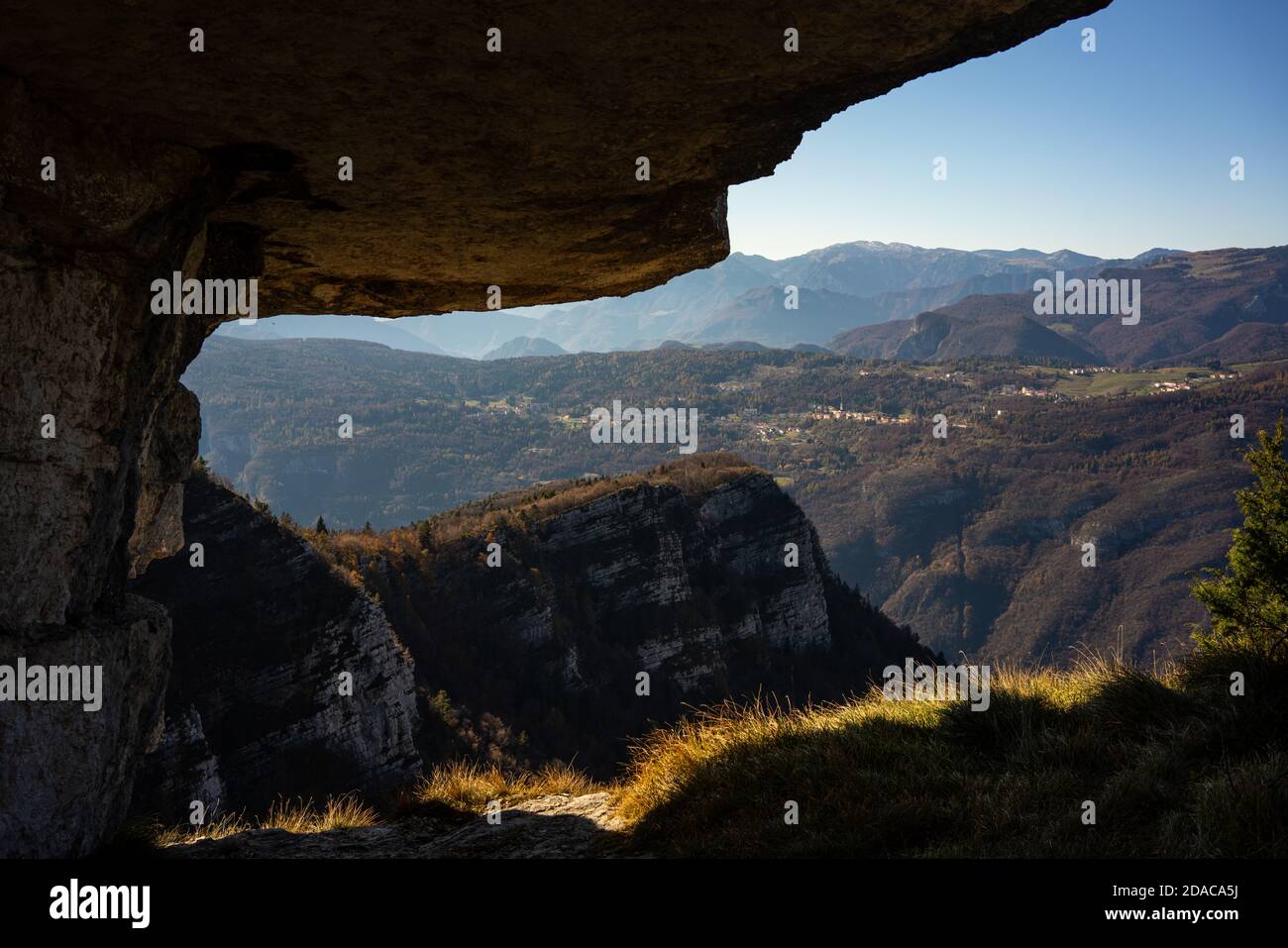 View from Altar Knotto - Altopiano di Asiago Stock Photo - Alamy
