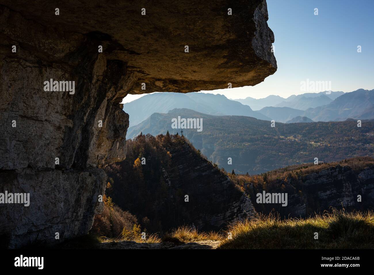 View from Altar Knotto - Altopiano di Asiago Stock Photo - Alamy