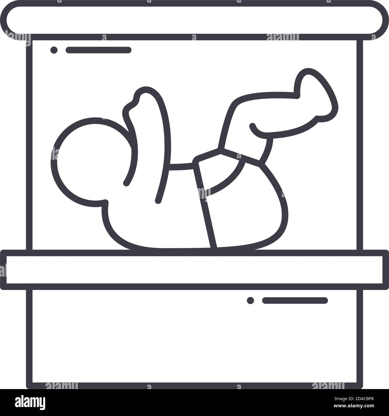 Changing baby nappy Stock Vector Images - Alamy