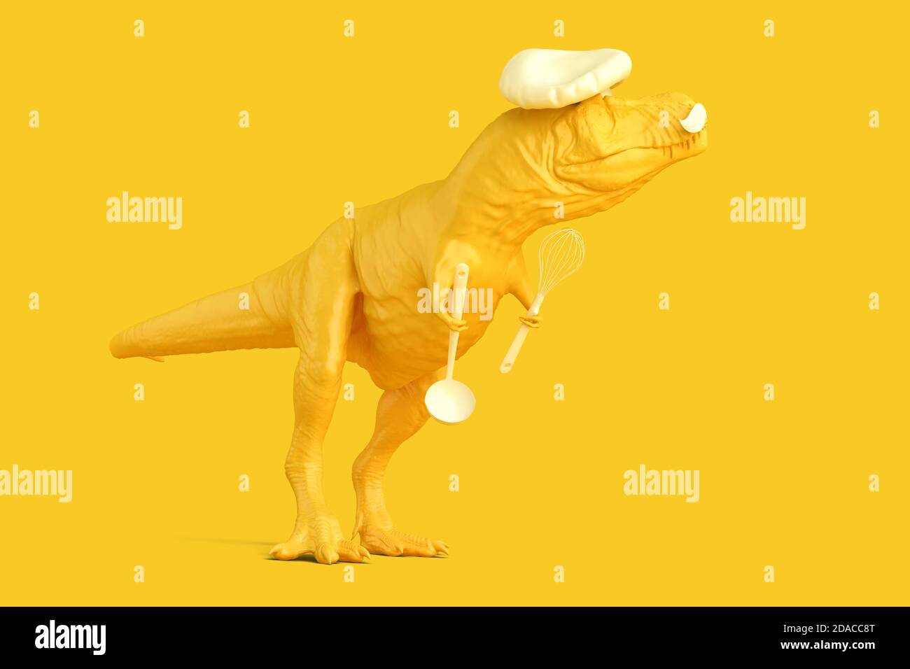 T rex chef hi-res stock photography and images - Alamy
