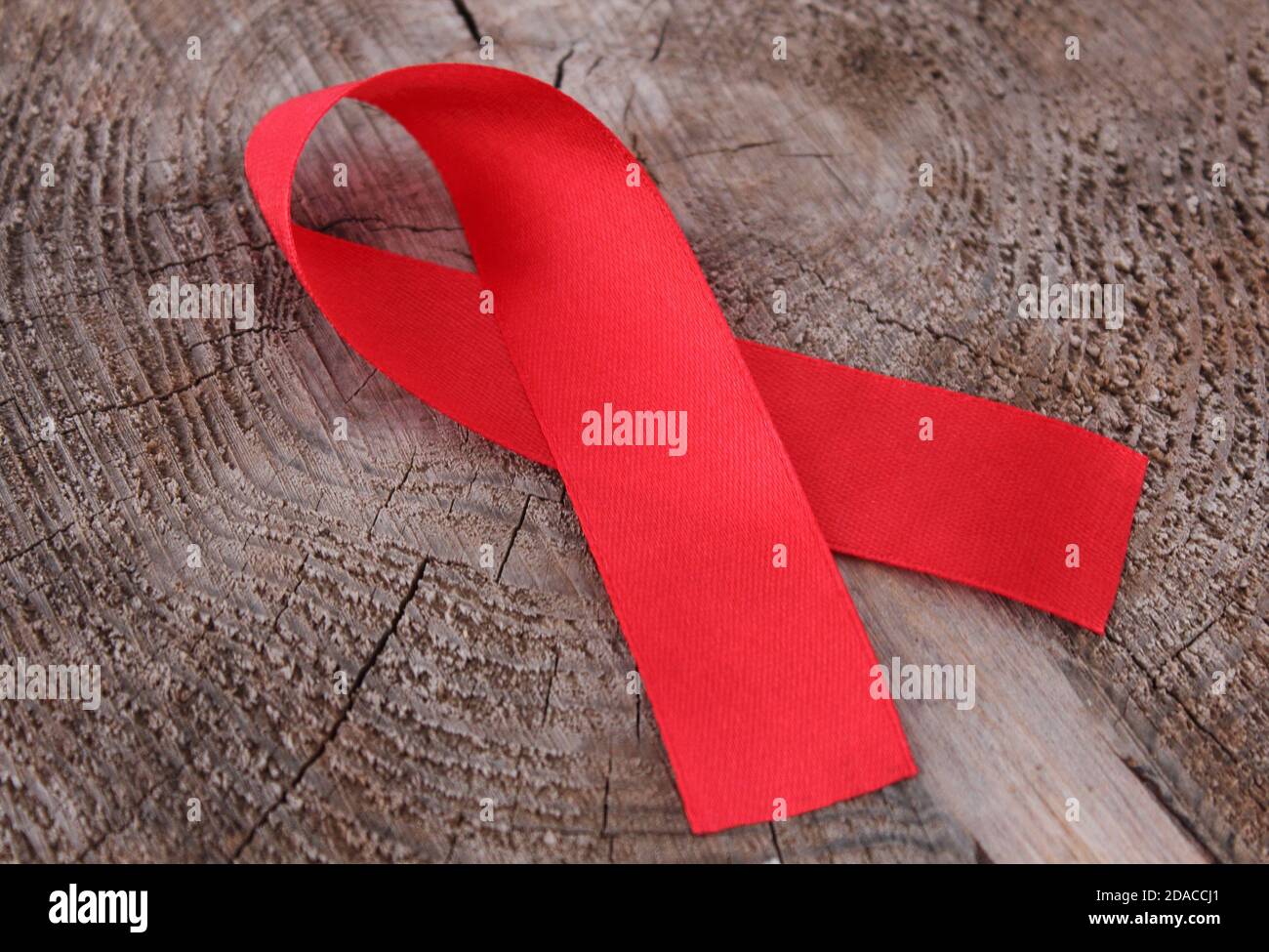 Red aids ribbon on hi-res stock photography and images - Alamy