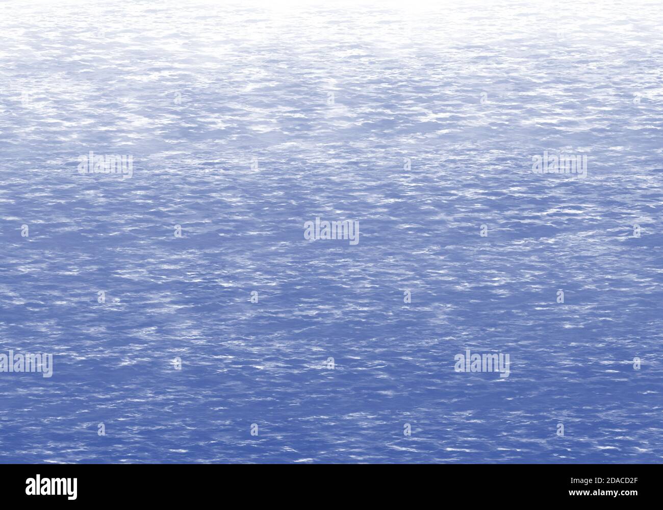 Ocean, sea and waves illustration. Digital painting. Ocean. Sea. Waves ...