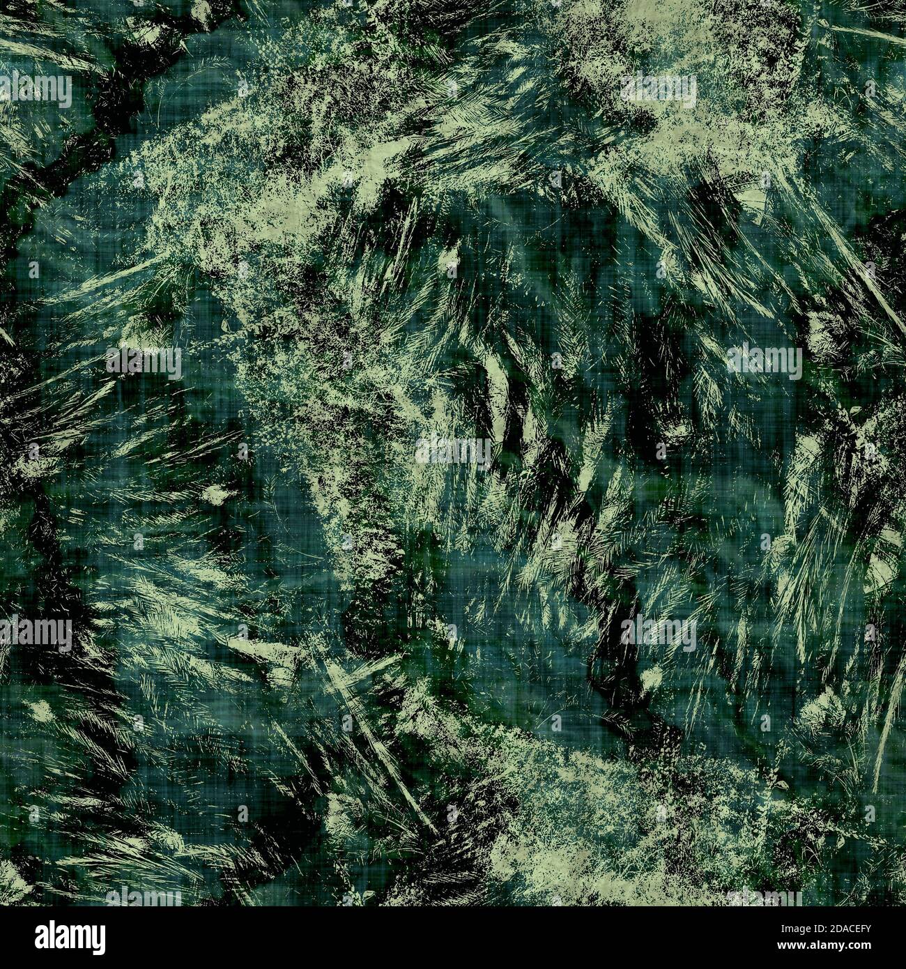 Green tropical palm tree leaves seamless pattern Stock Photo - Alamy