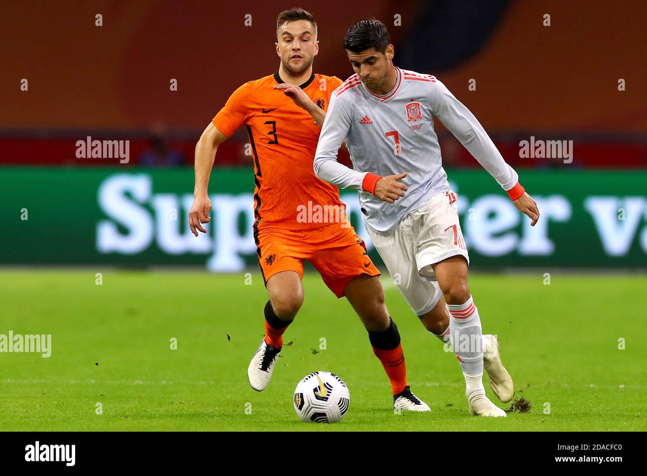 AMSTERDAM, NETHERLANDS - NOVEMBER 11: Joel Veltman of The Netherlands ...