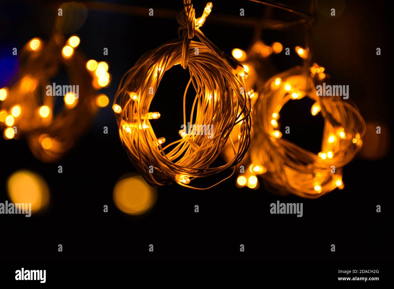 LED colorful bulbs for decoration in the party Stock Photo - Alamy